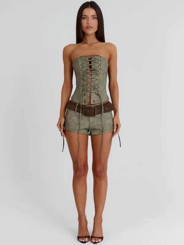 OUTCAST Lunexa Top Khaki