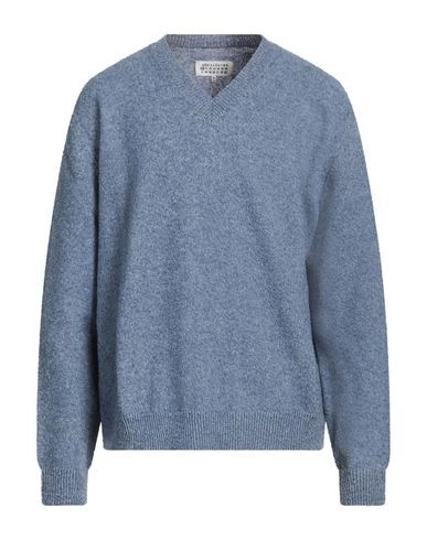 MAISON MARGIELA Sweater Sky Size Wool, Cotton