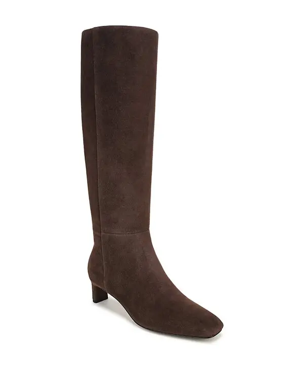 Vince Lilith Tall Wide Calf Boots - Cacao Brown