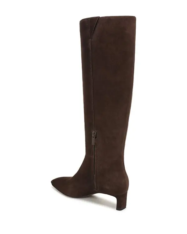Vince Lilith Tall Wide Calf Boots - Cacao Brown