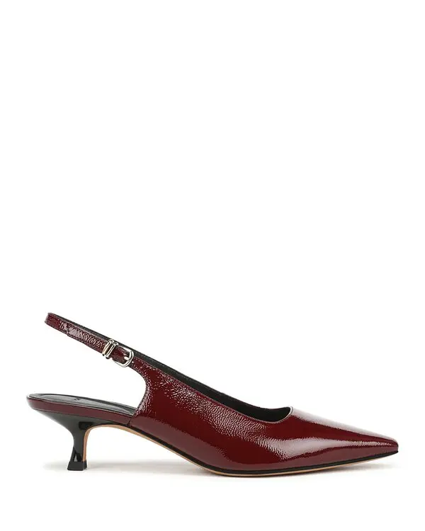 Vince Sabra Slingback Pumps - Bordeaux