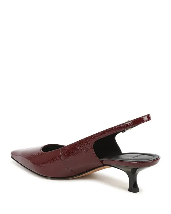 Vince Sabra Slingback Pumps - Bordeaux