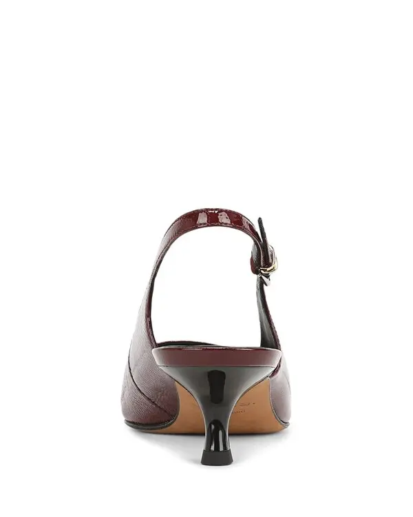 Vince Sabra Slingback Pumps - Bordeaux