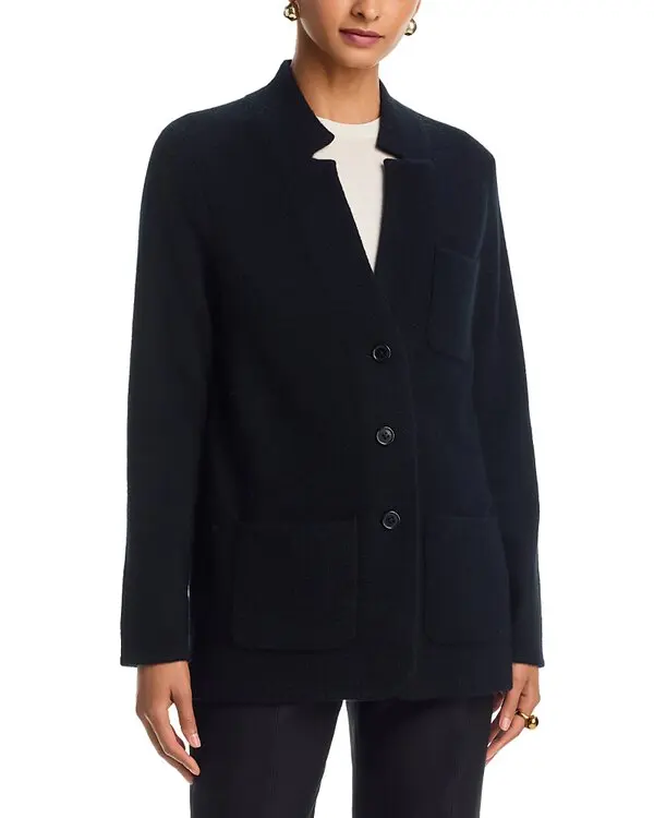 Bloomingdale'S 100% Cashmere Blazer - Black