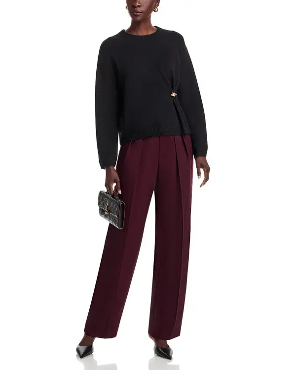 Bloomingdale'S Hardware Crewneck Cashmere Sweater, Exclusive - Black