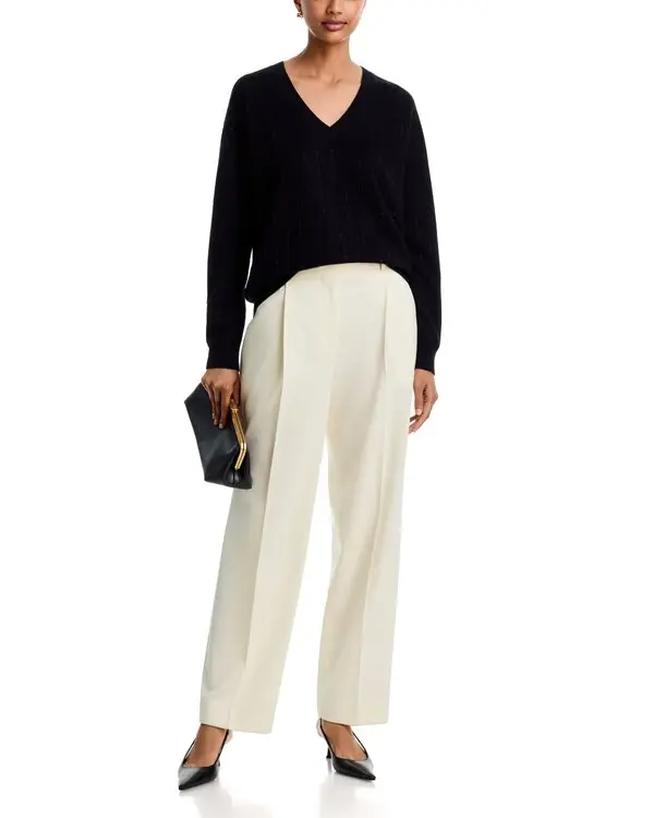 Bloomingdale'S Rhinestone V-neck Sweater