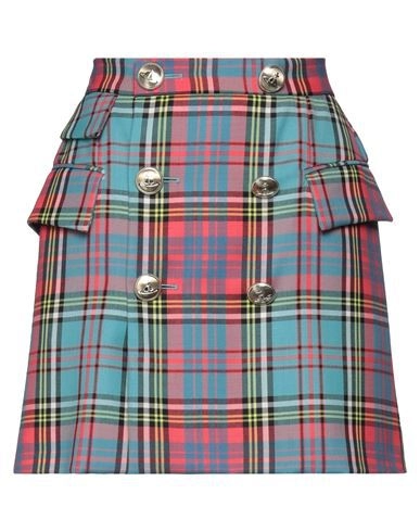 VIVIENNE WESTWOOD Mini Skirt Size Virgin Wool - Blue
