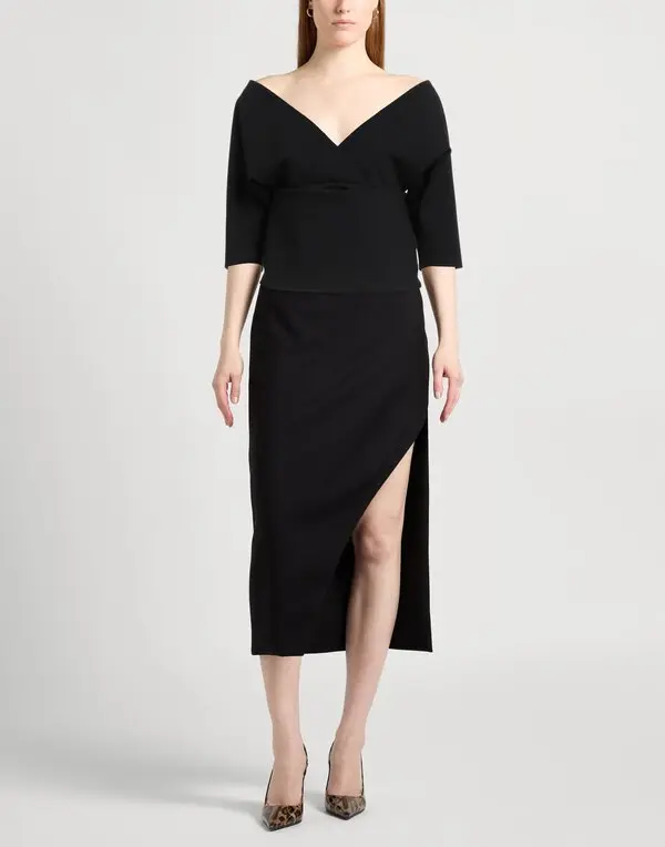 FERRAGAMO Top Size Wool, Polyamide, Elastane