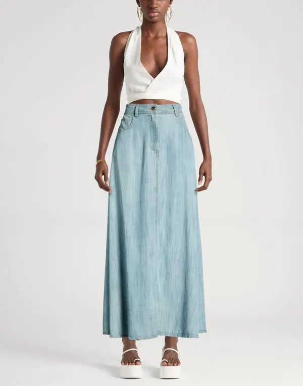 KAOS Denim Skirt Size Lyocell