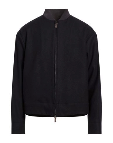 Emporio Armani Single-breasted Virgin Wool And Polyamide Coat