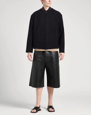 Emporio Armani Single-breasted Virgin Wool And Polyamide Coat