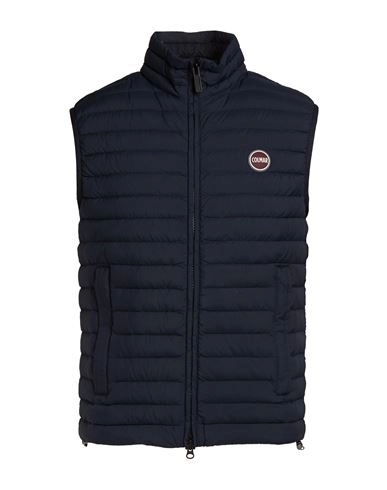 COLMAR Quilted Polyamide Vest With Duck Down Filling - Blue