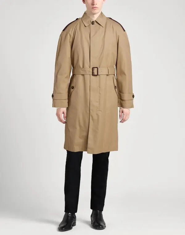 TOD'S Overcoat & Trench Coat Size Polyester, Cotton
