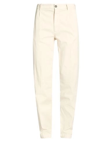 Eleventy Cotton Elastane Chino Pants - White