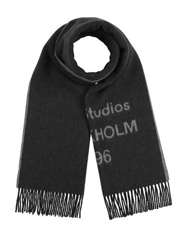 Acne Studios Scarf Charcoal Wool