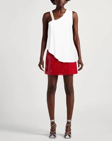 Liu Jo Top Size Acetate, Silk - White