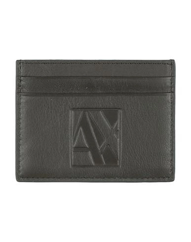 Armani Exchange Cardholder Dark Ovine Leather