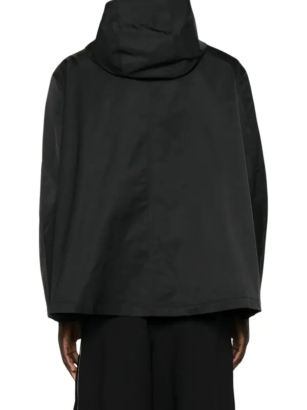 Balenciaga Hooded Logo-print Parka
