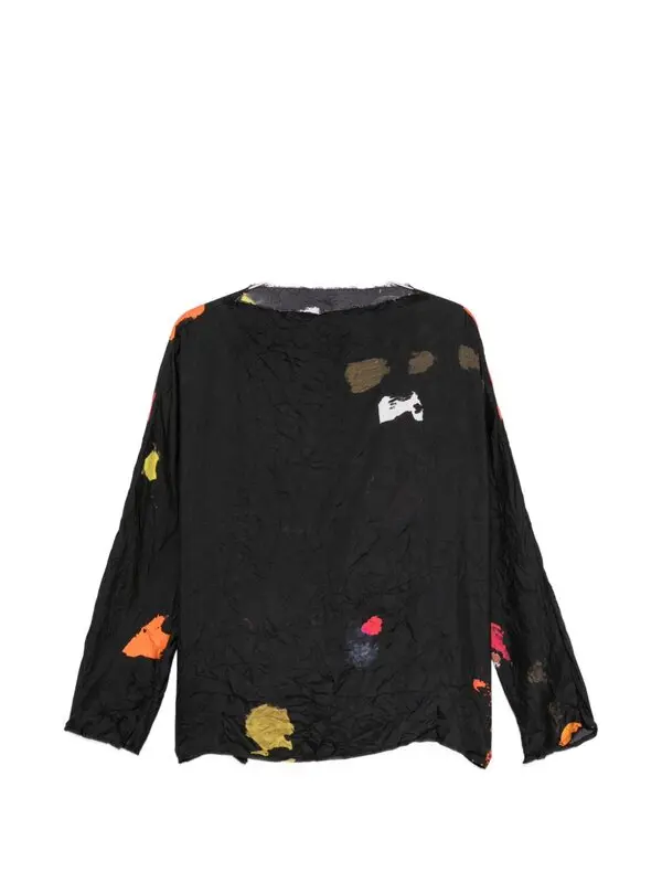 DANIELA GREGIS Printed Silk Shirt