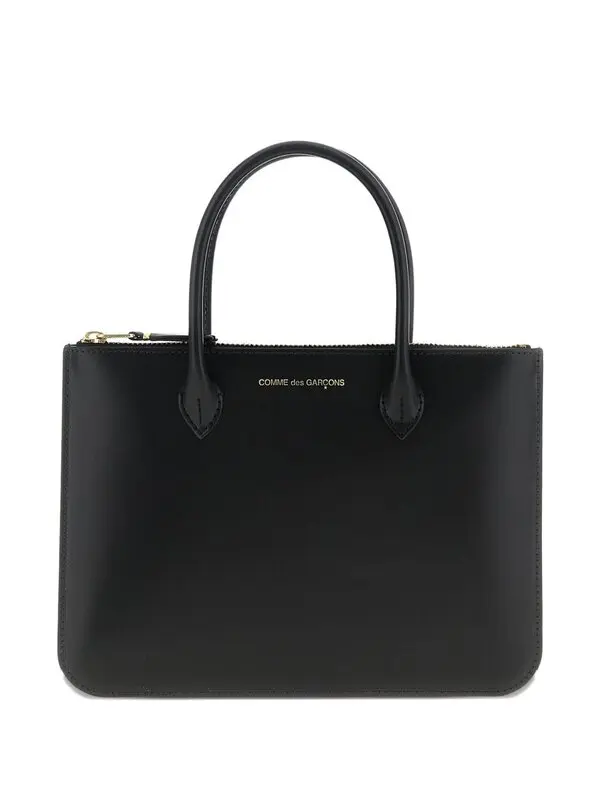 Comme Des Garçons Leather Mini Bag - Black