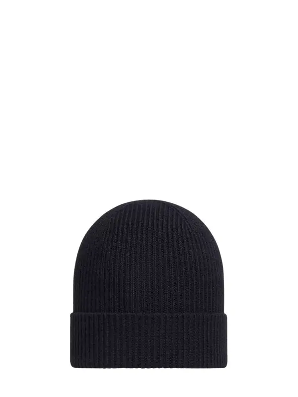 Moncler Logo Wool Beanie