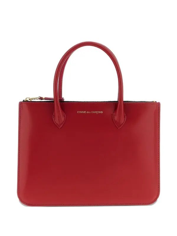 Comme Des Garçons Leather Mini Bag - Red