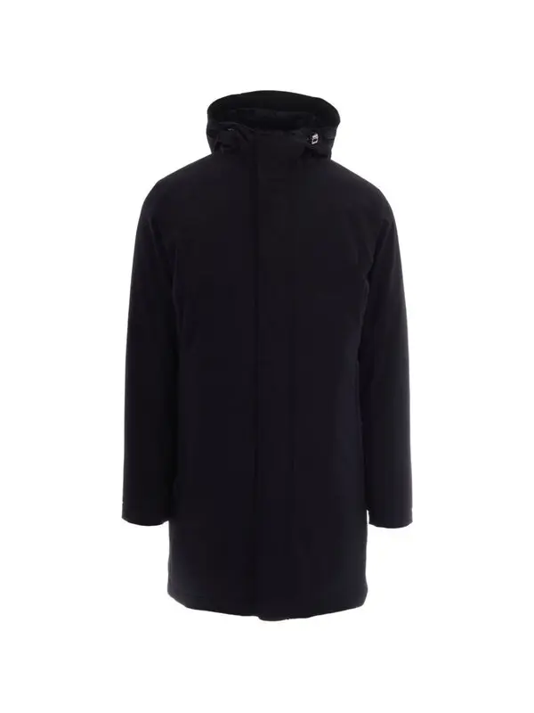 Herno Midi Down Jacket With Drawstring Hood