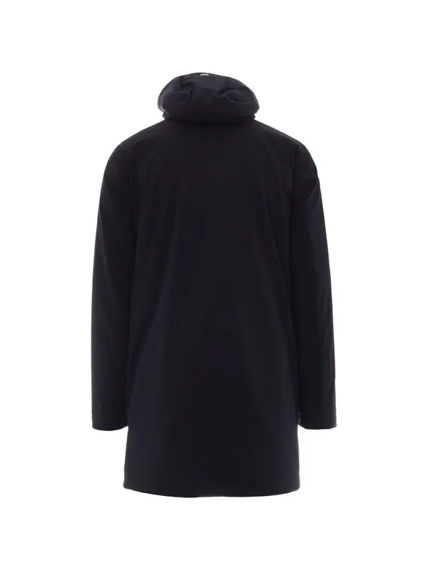 Herno Midi Down Jacket With Drawstring Hood