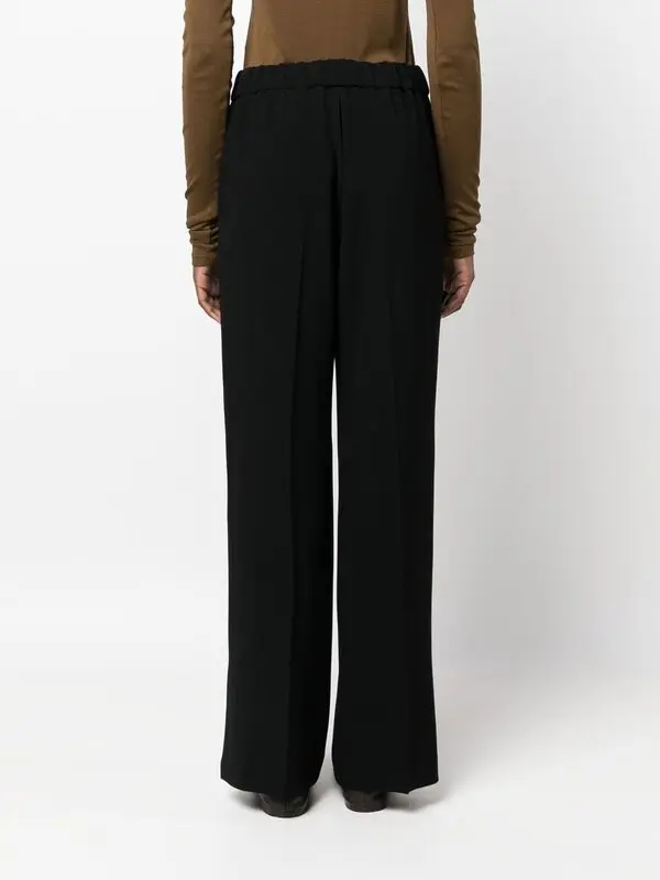Alberto Biani Elasticated Waist Straight-leg Trousers