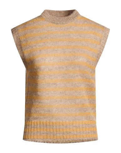 Brunello Cucinelli Sweater Sand Size Mohair Wool, Polyamide, Wool, Viscose, Metallic Polyester - Beige