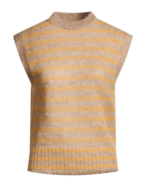 Brunello Cucinelli Sleeveless Striped Crewneck Sweater