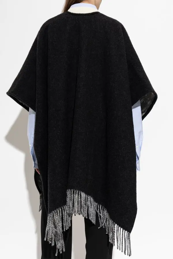 JIMMY CHOO Wool Poncho