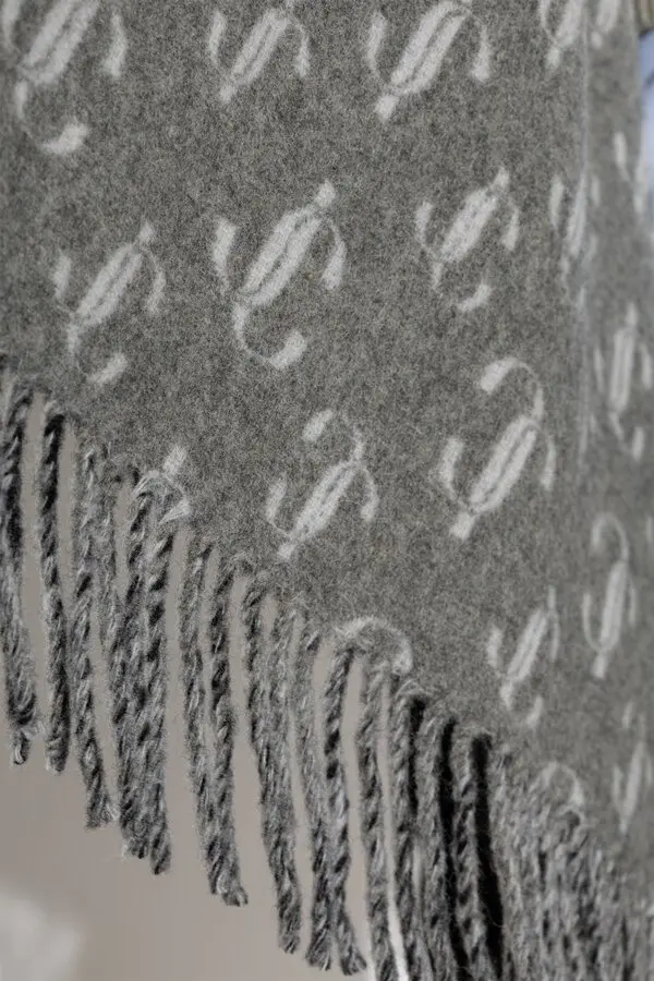 JIMMY CHOO Wool Poncho