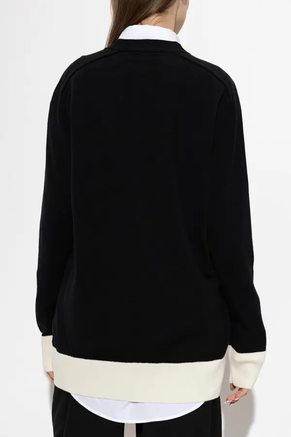 AMI Paris Wool Cardigan