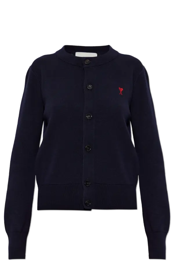 AMI Paris Wool Cardigan