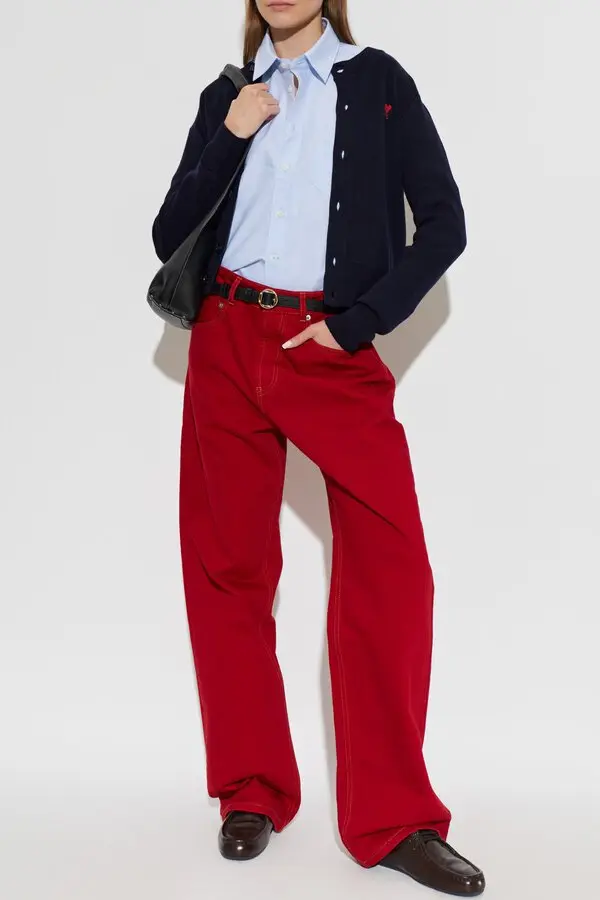 AMI Paris Wool Cardigan