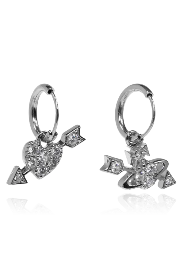 VIVIENNE WESTWOOD Kiri Hoop’ Earrings - Silver