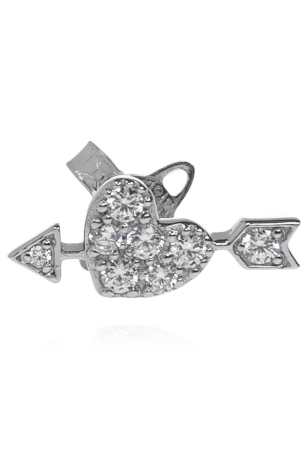 VIVIENNE WESTWOOD Kiri Heart And Arrow Stud Earrings