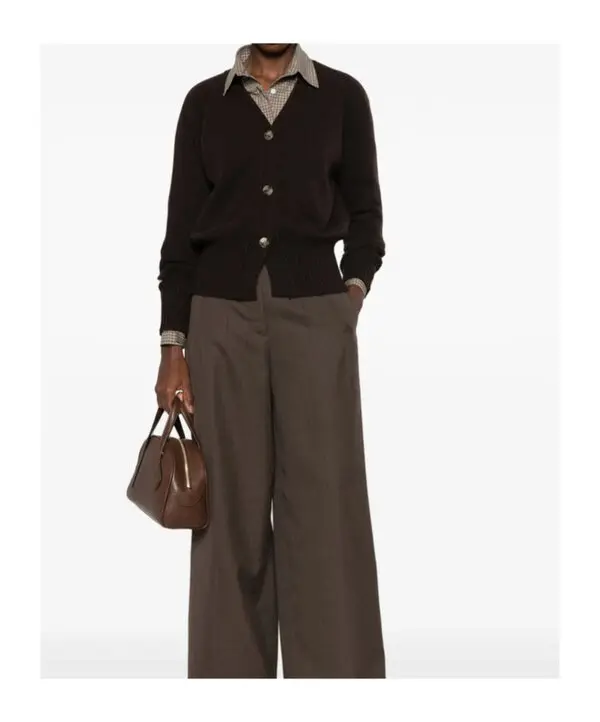 ARAGONA V-neck Button-up Cardigan