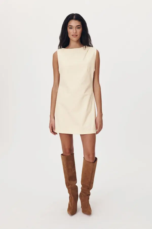 ROWIE Bowe Denim Mini Dress