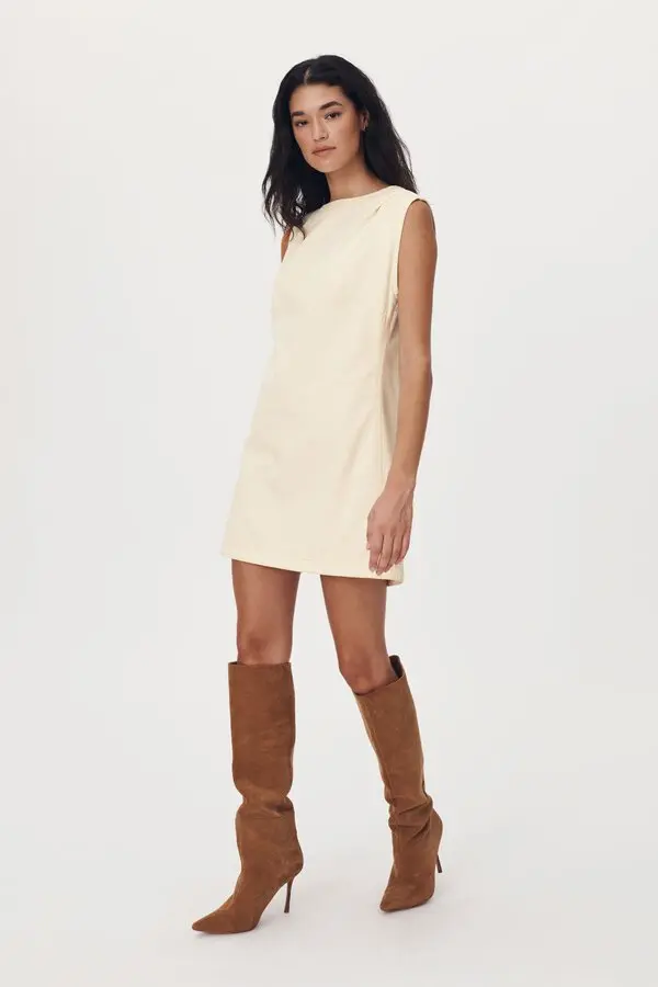 ROWIE Bowe Denim Mini Dress