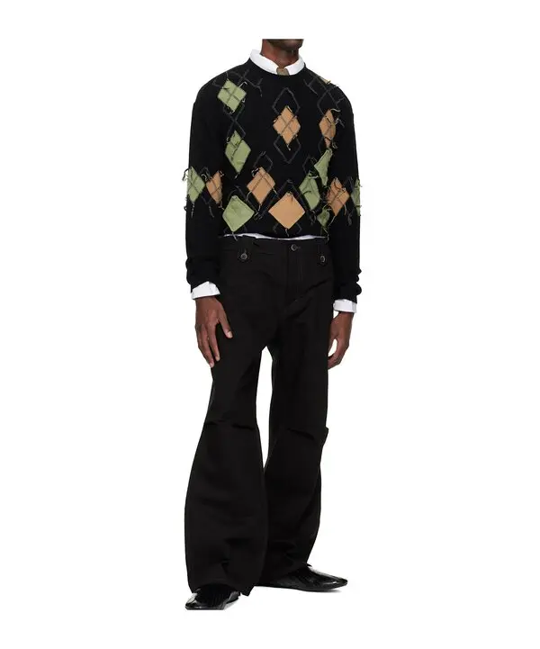 Andersson Bell Double-belted Wide-leg Pants