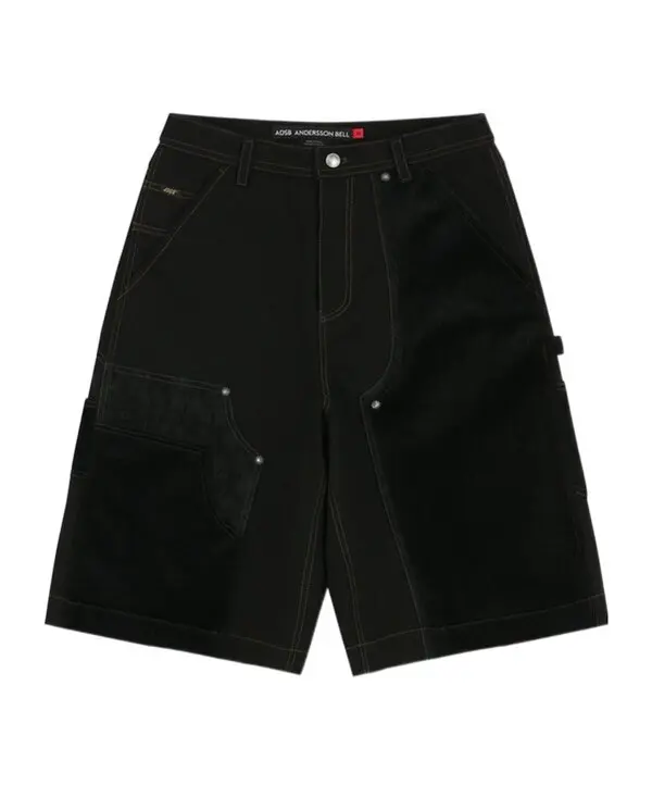 Andersson Bell Patchwork Cargo Shorts