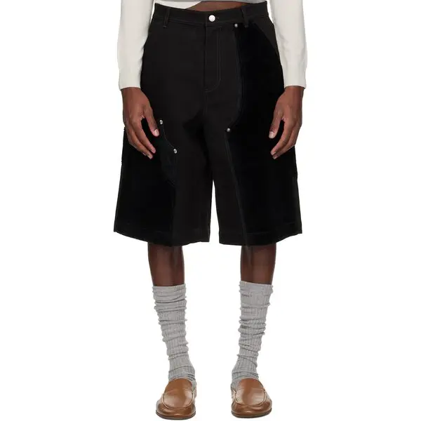 Andersson Bell Patchwork Cargo Shorts