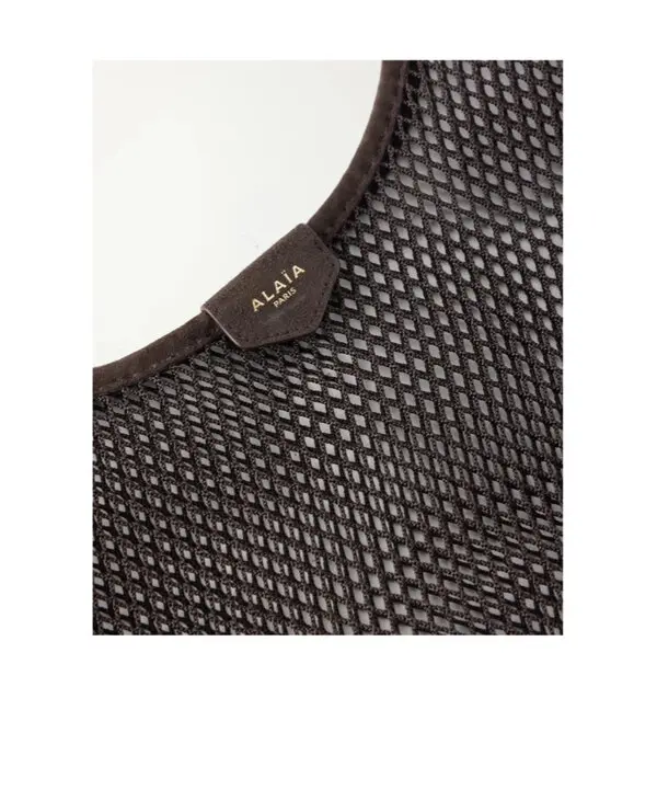 Alaïa One Piece Mesh Tote Bag