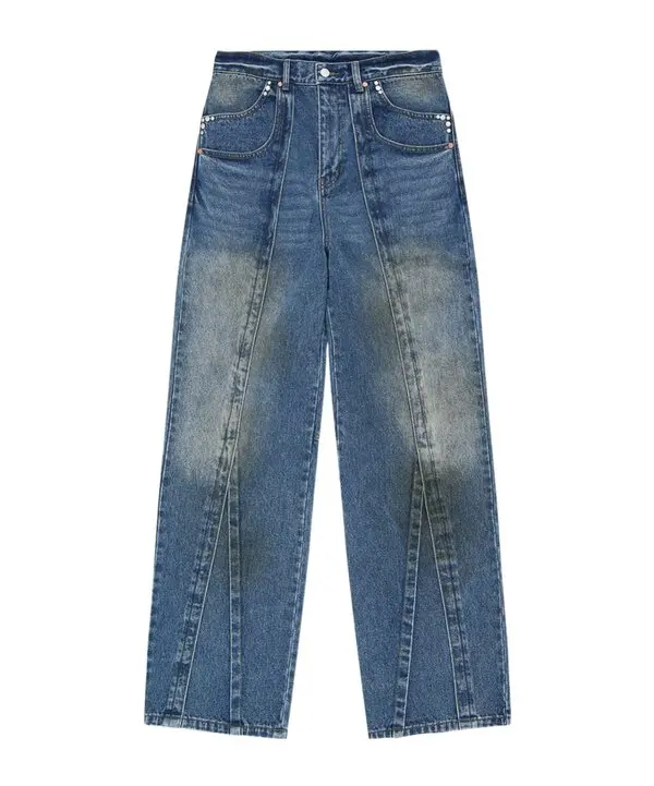 Andersson Bell Layered Wide-leg Jeans