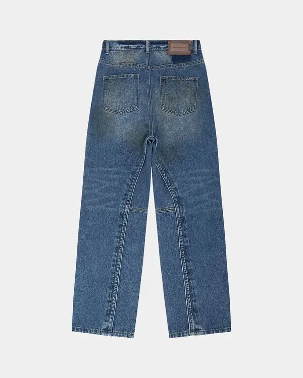 Andersson Bell Layered Wide-leg Jeans