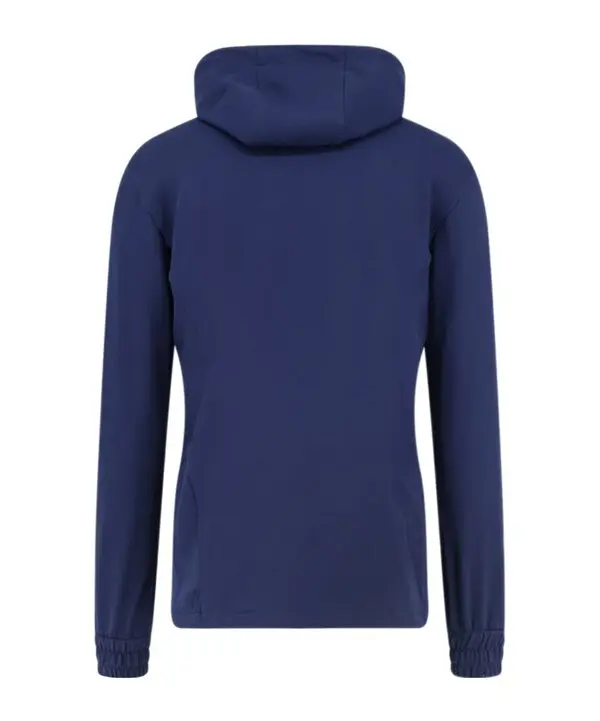 Kiton Zip-up Hoodie - Navy Blue