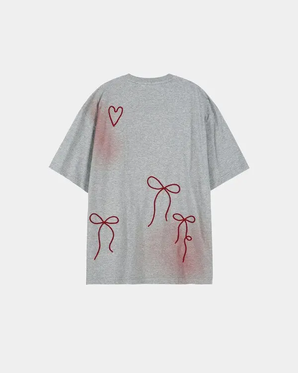 Andersson Bell Ribbon Embroidery Printed T-shirt