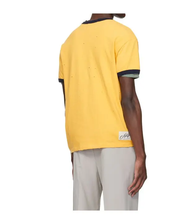 Andersson Bell Logo Patch Crew Neck T-shirt